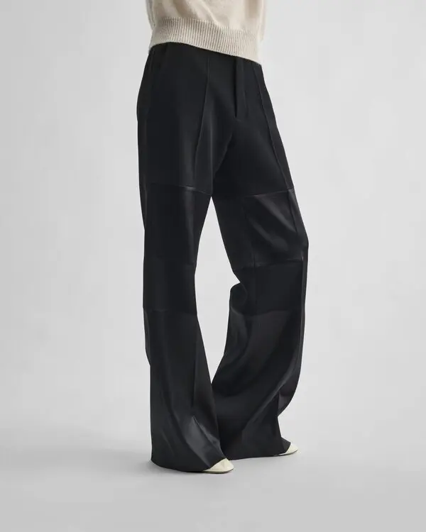 Phoebe Philo Layered Tuxedo Trousers