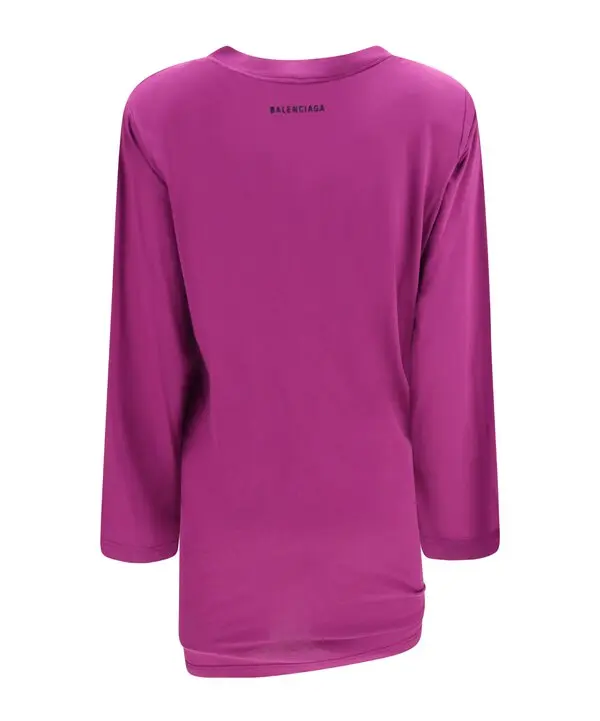 Balenciaga Asymmetric Long-sleeve T-shirt