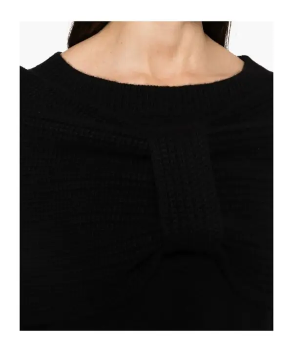 Ermanno Scervino Bow-detail Cashmere Sweater