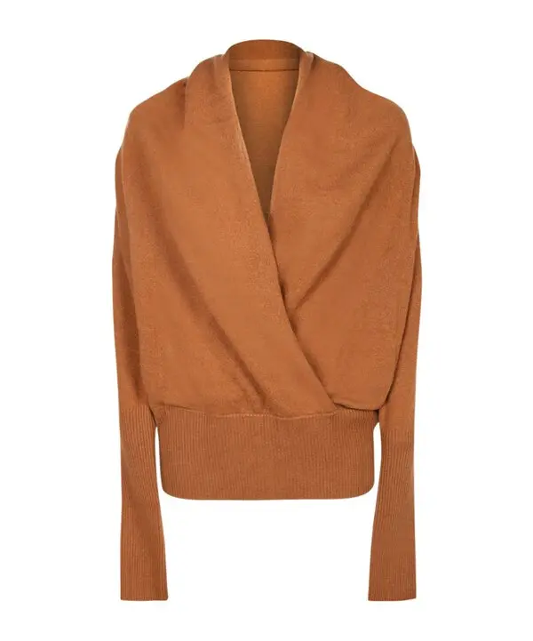 7 For All Mankind Wrap V-neck Sweater