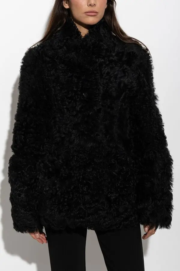 BY MALENE BIRGER Adeline Reversible Shearling Coat