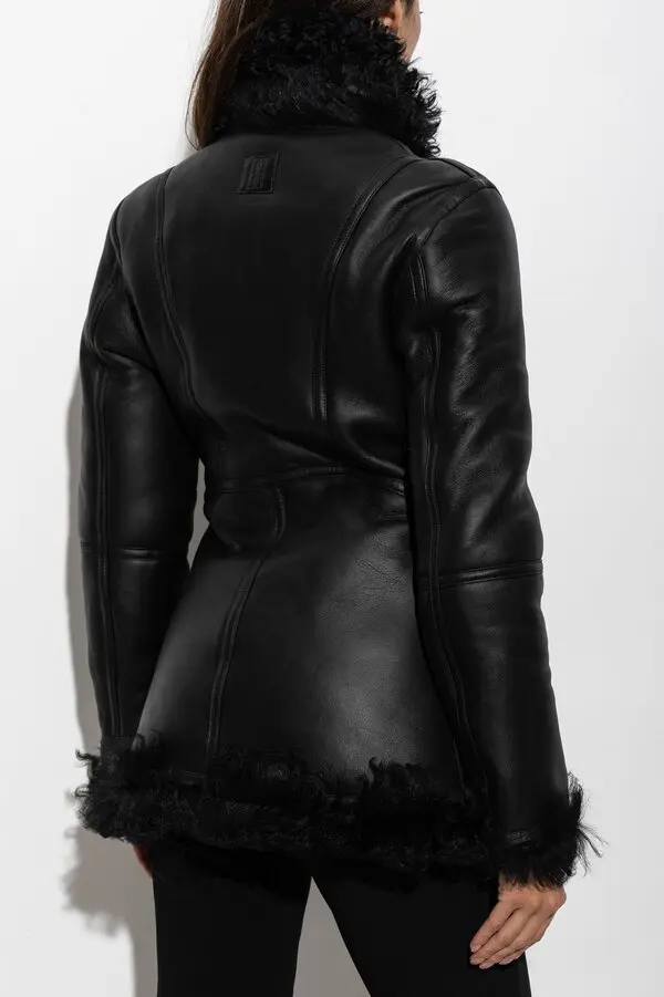 BY MALENE BIRGER Adeline Reversible Shearling Coat