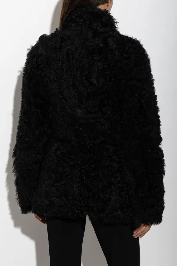 BY MALENE BIRGER Adeline Reversible Shearling Coat