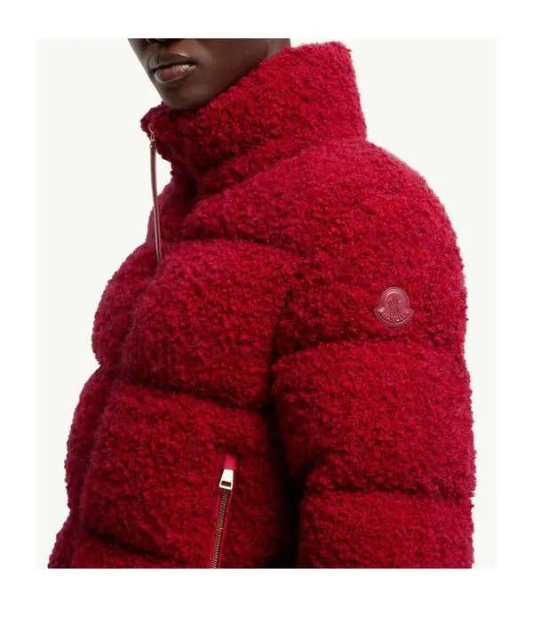 Moncler Trascendance Bouclé Down Jacket