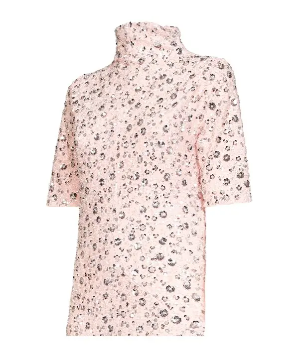 Rabanne Embellished Floral Midi Dress