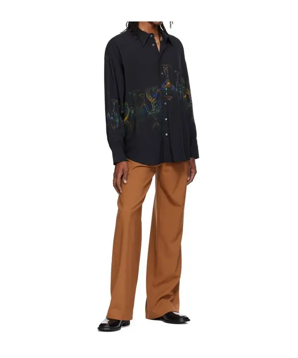 MAGLIANO Cristalleria Printed Long-sleeve Shirt