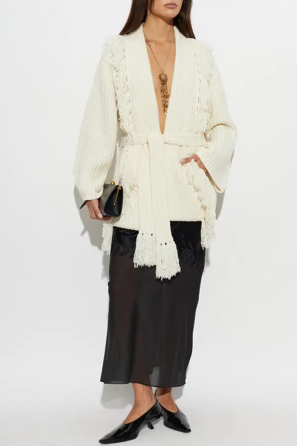 BY MALENE BIRGER Candela Fringed Cardigan