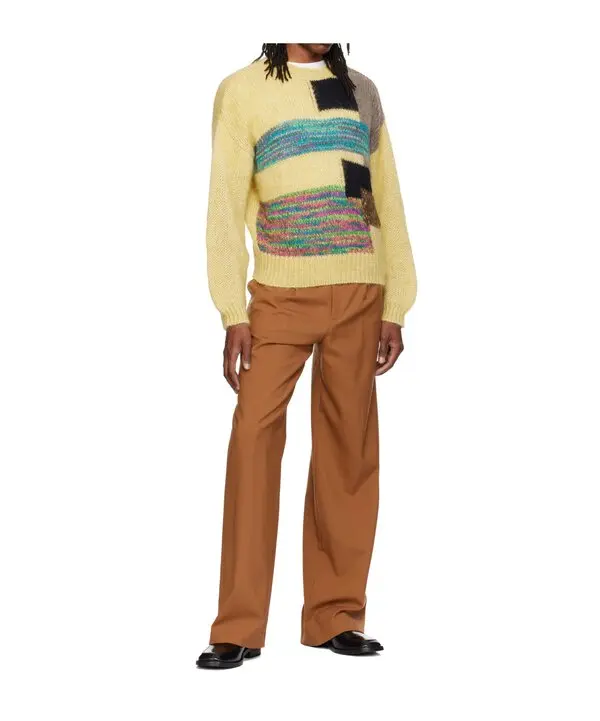 MAGLIANO Pasta Intarsia-knit Sweater