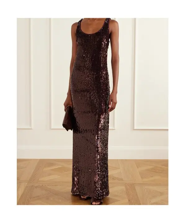 Simkhai Sequined Maxi Dress