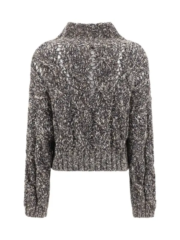 Brunello Cucinelli Long Sleeved Zip-up Cardigan