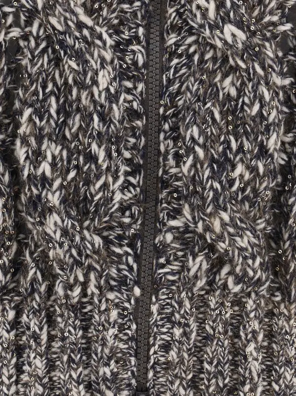 Brunello Cucinelli Long Sleeved Zip-up Cardigan