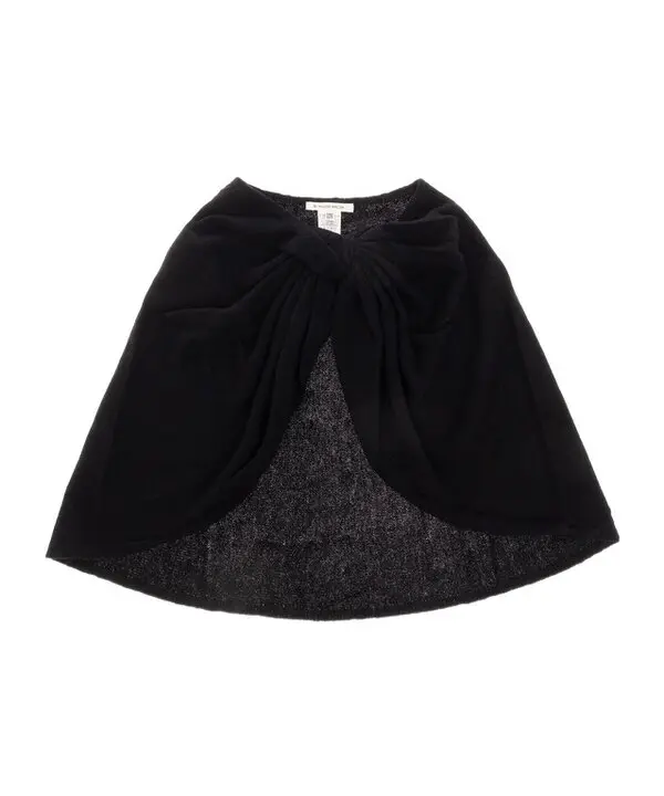BY MALENE BIRGER Pinne Knitted Cape - Black