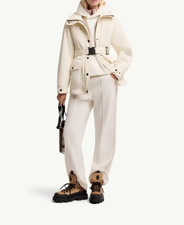 Moncler Drawstring Sweat Pants - White