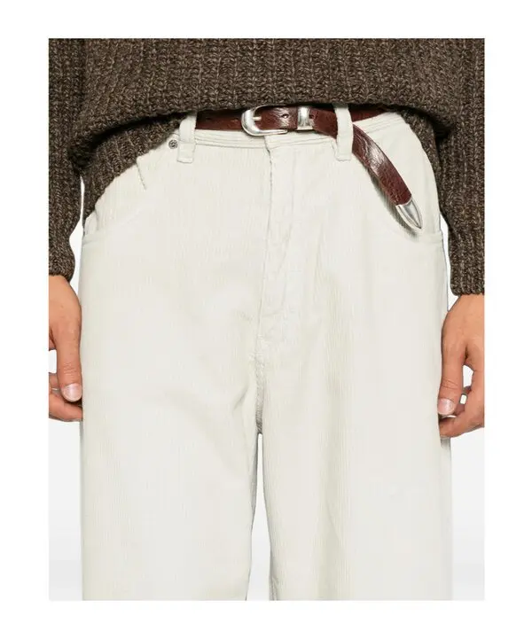 SUNFLOWER Corduroy Wide-leg Trousers