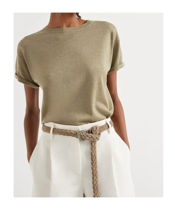 Brunello Cucinelli Short Sleeve Top