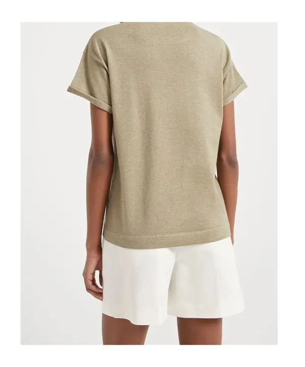 Brunello Cucinelli Short Sleeve Top