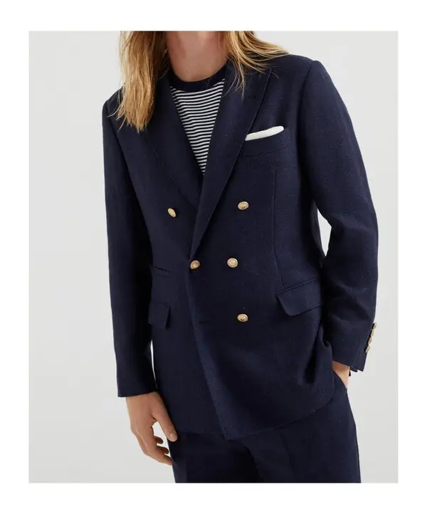 Brunello Cucinelli Deconstructed Blazer