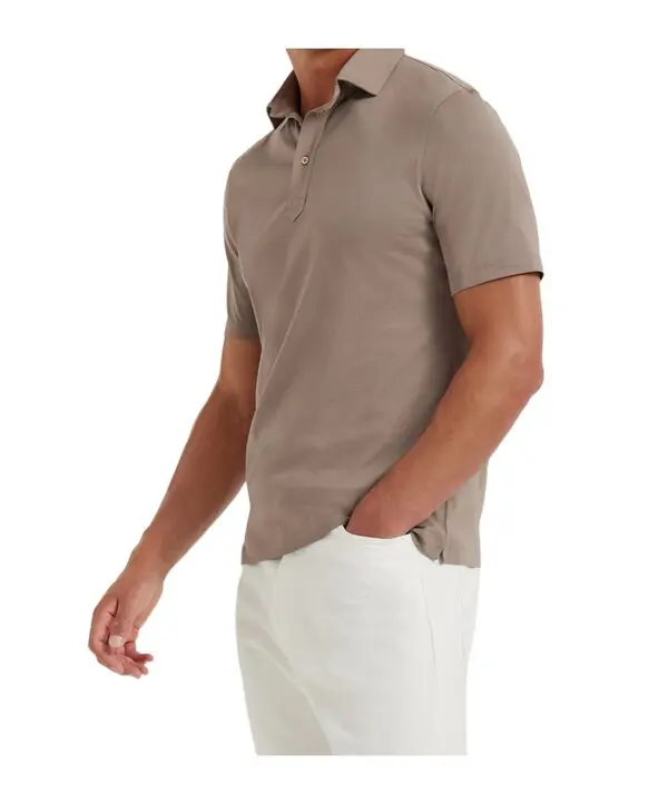 Brunello Cucinelli Jersey Polo Shirt - Navy Blue