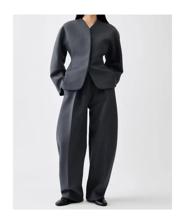 Jacquemus Long-sleeve Jacket - Dark Gray