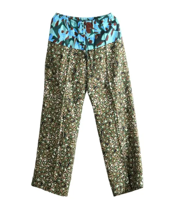 Dries Van Noten Print Fluid Pant