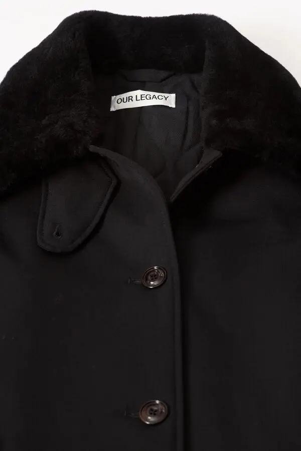 Our Legacy Wool Coat - Black