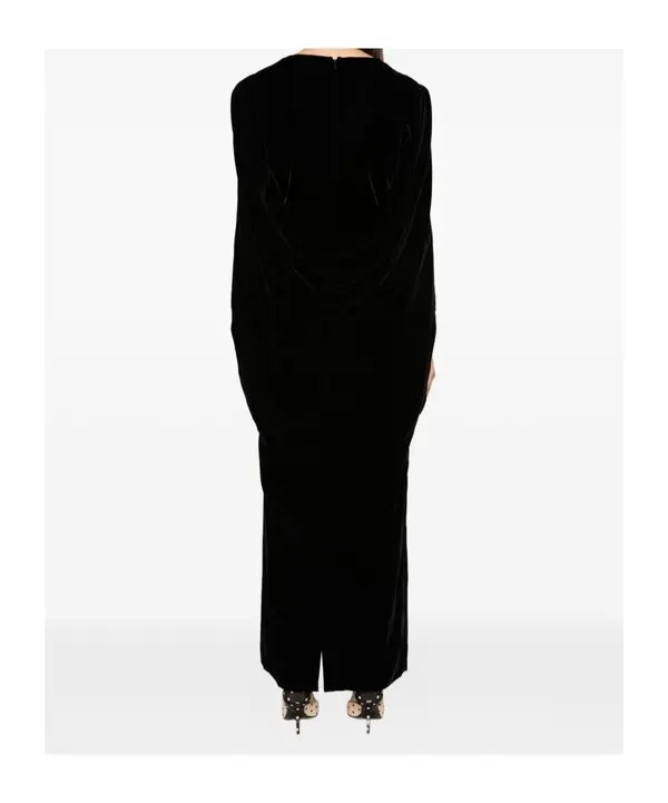 Alberta Ferretti Round-neck Dress