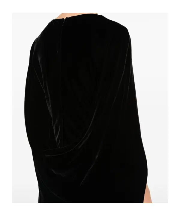 Alberta Ferretti Round-neck Dress