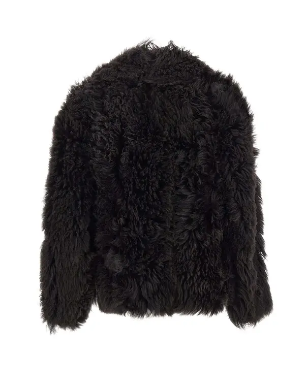 7 For All Mankind Faux Shearling Short Jacket