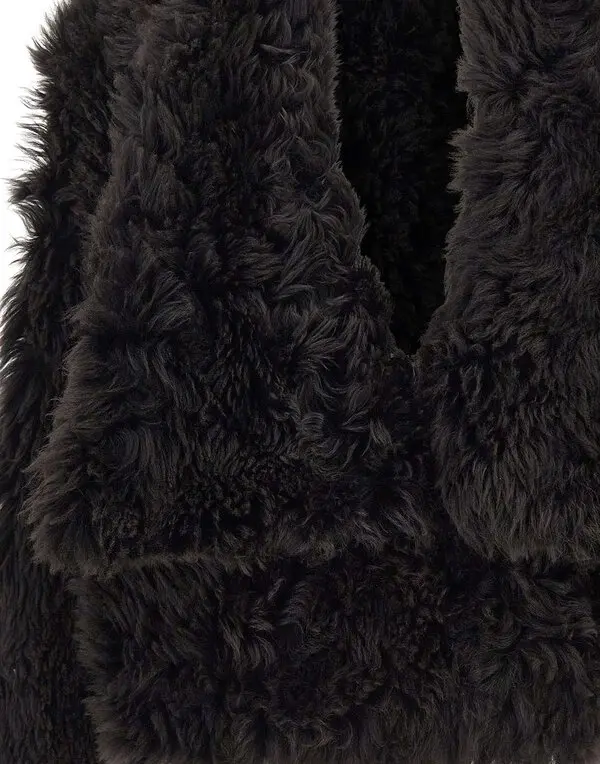 7 For All Mankind Faux Shearling Short Jacket