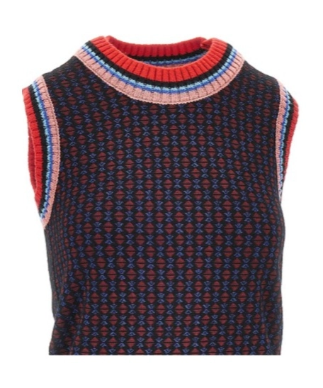 Dries Van Noten Jacquard Wool Sweater - Black
