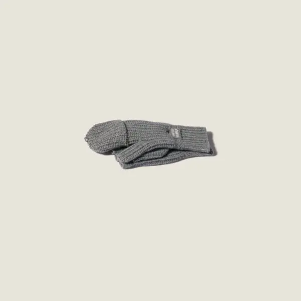 Miu Miu Wool And Cashmere Fingerless Gloves