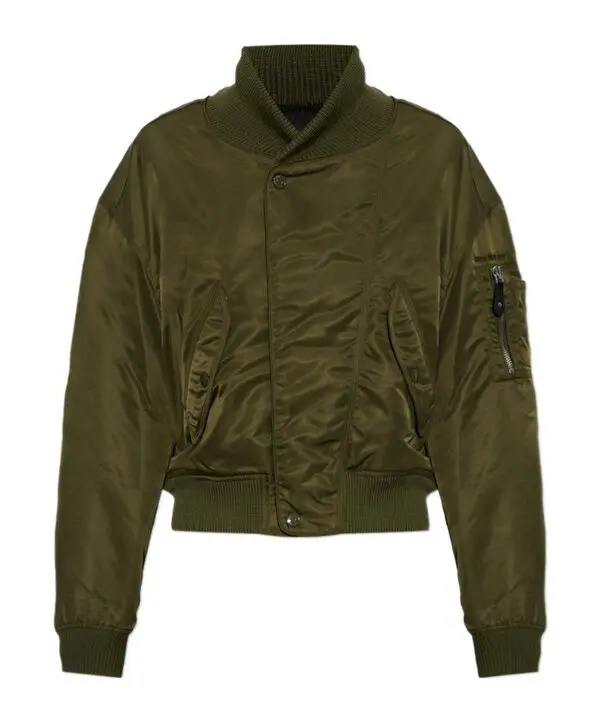Dsquared2 Aviator Wash 80's Kiodo Bomber - Green