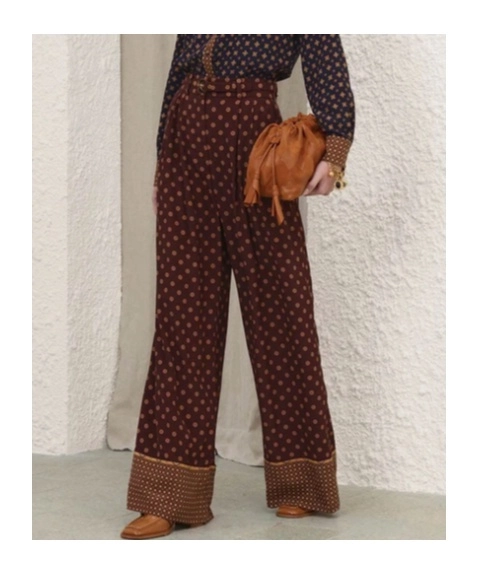 Zimmermann Polka Dot Wide-leg Pants