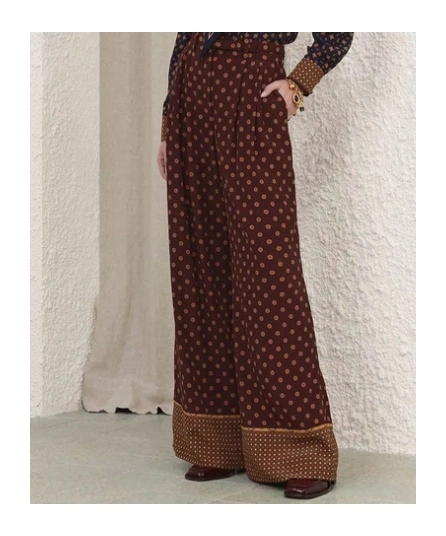 Zimmermann Polka Dot Wide-leg Pants