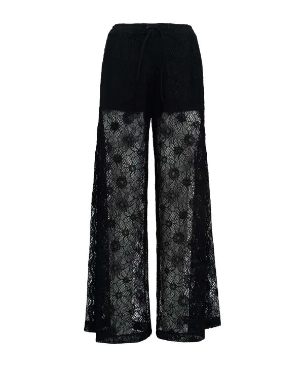 Pinko Lace Trousers - Black
