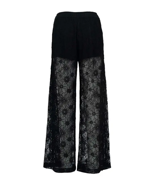 Pinko Lace Trousers - Black
