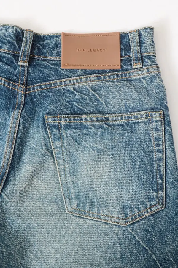 Our Legacy Faded Straight-leg Jeans
