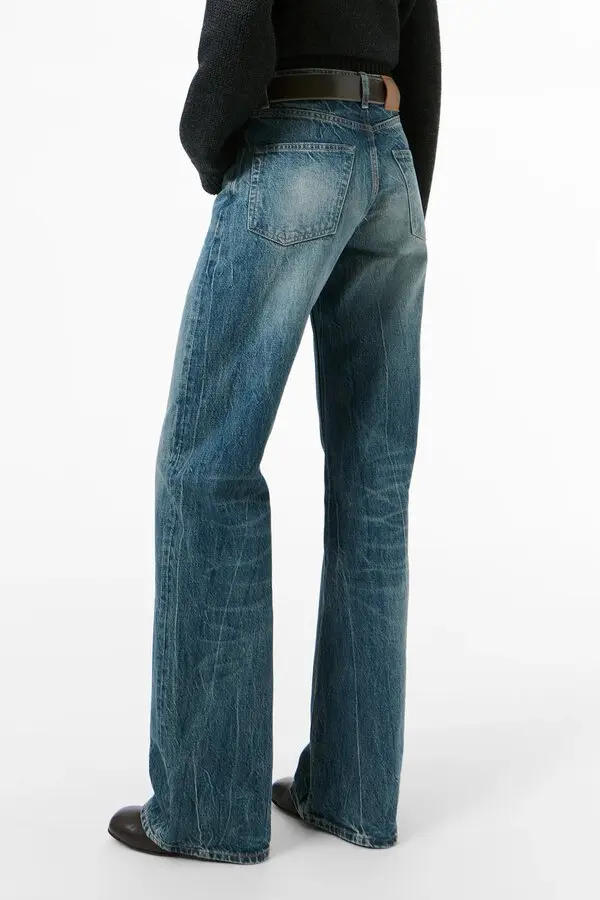 Our Legacy Faded Straight-leg Jeans - No
