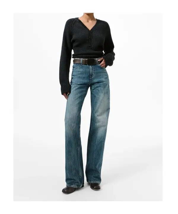 Our Legacy Faded Straight-leg Jeans - No
