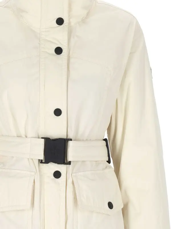 Moncler Caramany Belted Down Jacket