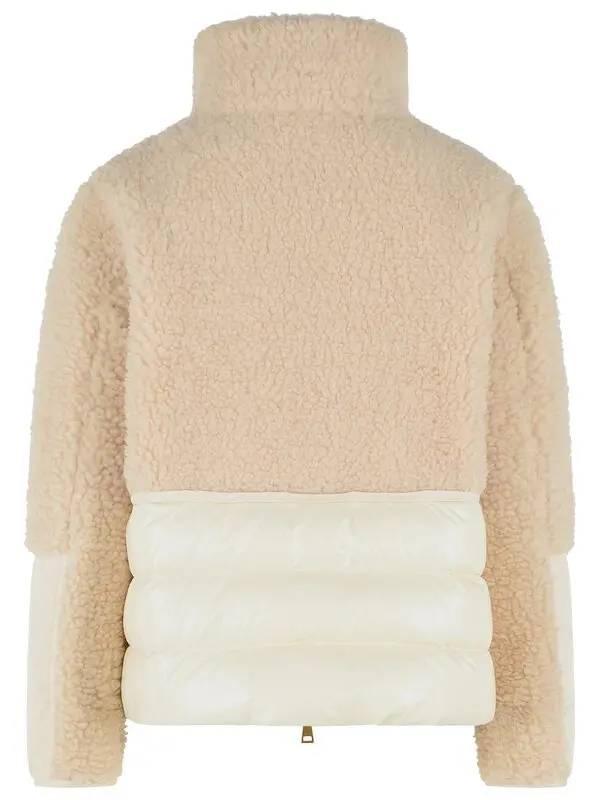 Moncler Glorieux Zipped Jacket - Ivory White