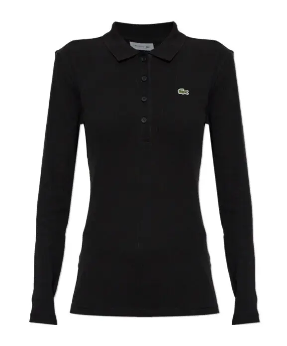Lacoste Long-sleeves Polo Shirt - Black