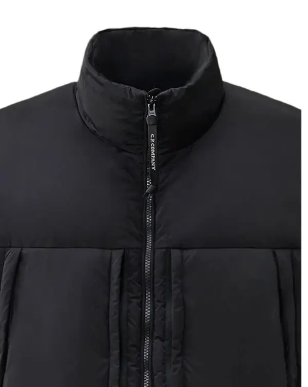 C.P. COMPANY Quilted Jacket With Lens Detail