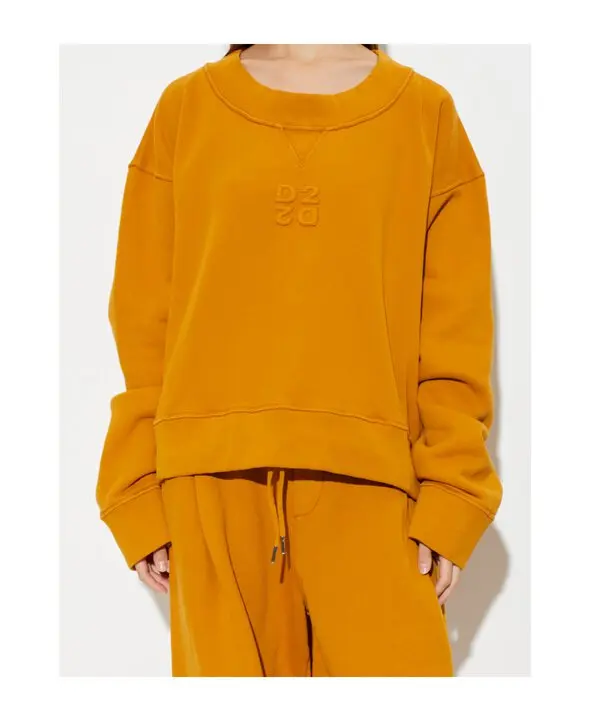 Dsquared2 Embroidered-logo Cotton Sweatshirt