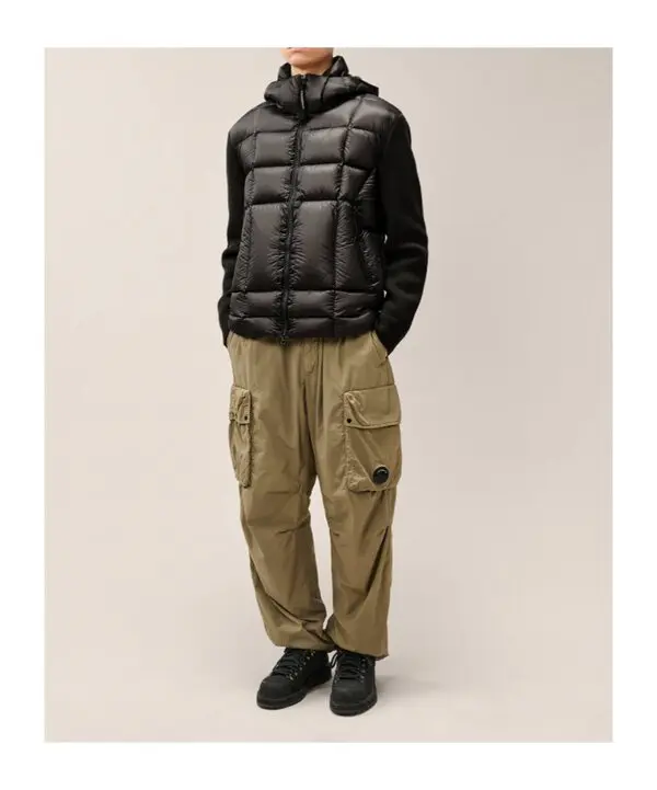 C.P. COMPANY Extrafine Merino Wool Mixed Goggle Sweater