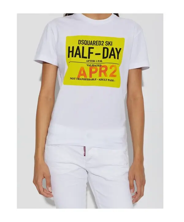 Dsquared2 Printed Crewneck T-shirt