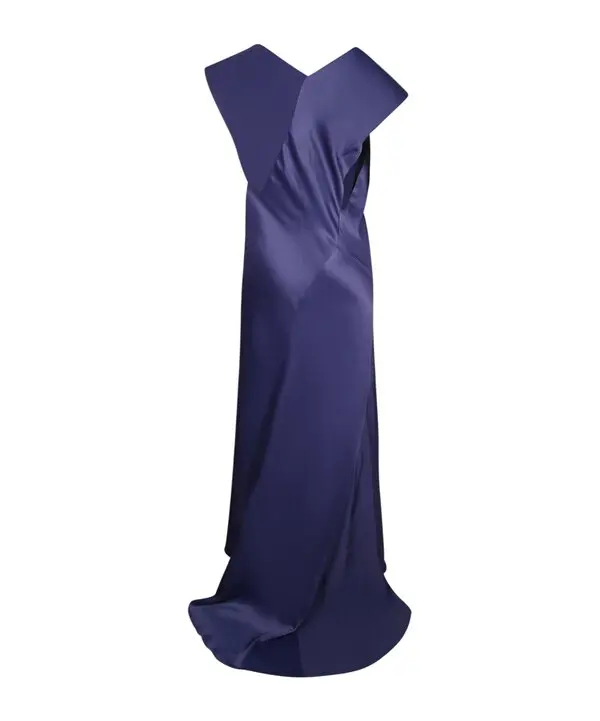 Alberta Ferretti Asymmetric-cut Dress