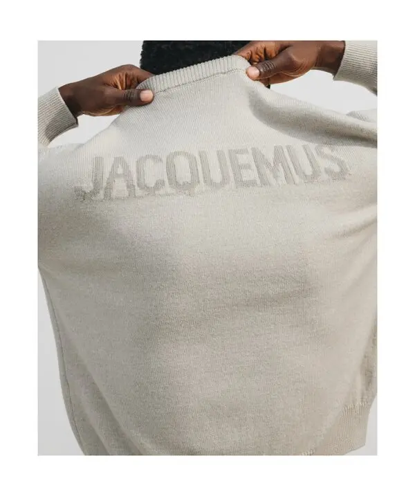 Jacquemus Le Cardigan Moulin Logo Cardigan