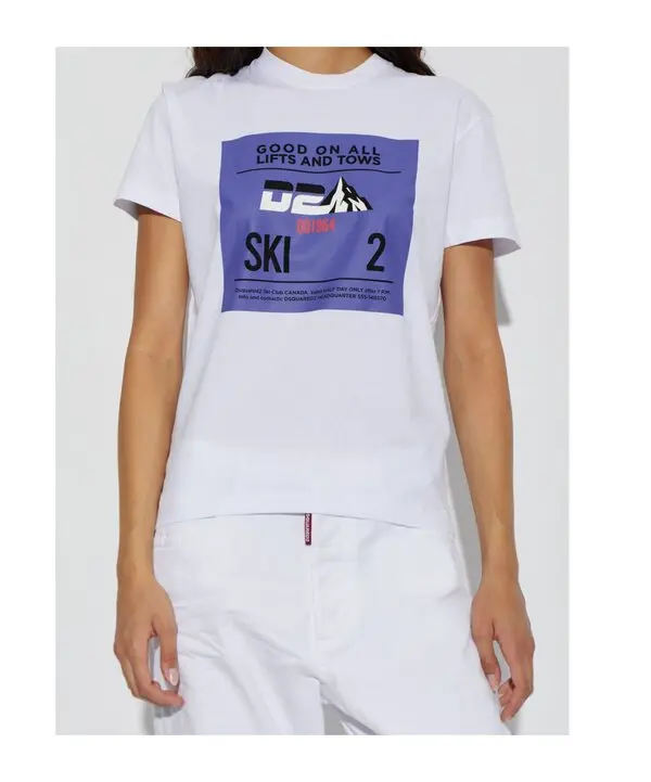 Dsquared2 Printed Crewneck T-shirt