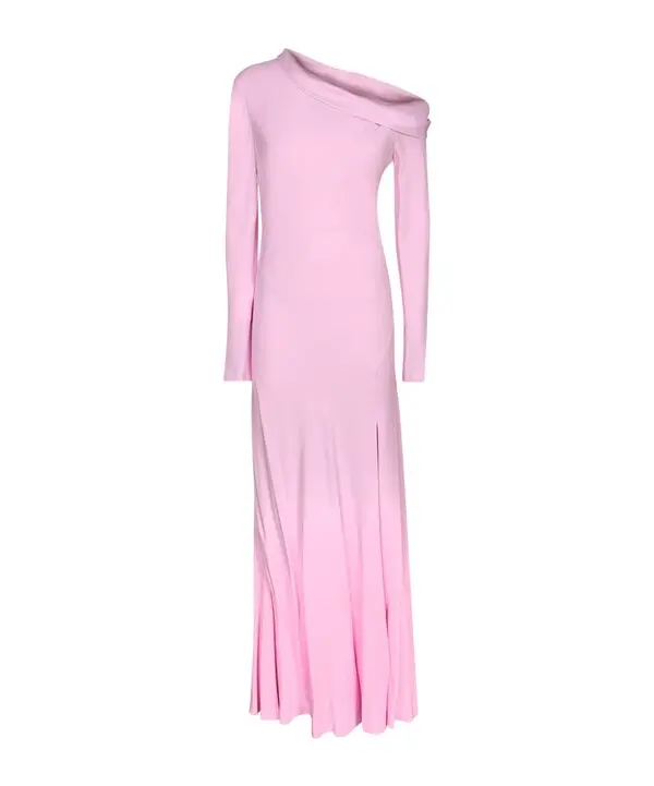 Alberta Ferretti Long-sleeved Dress